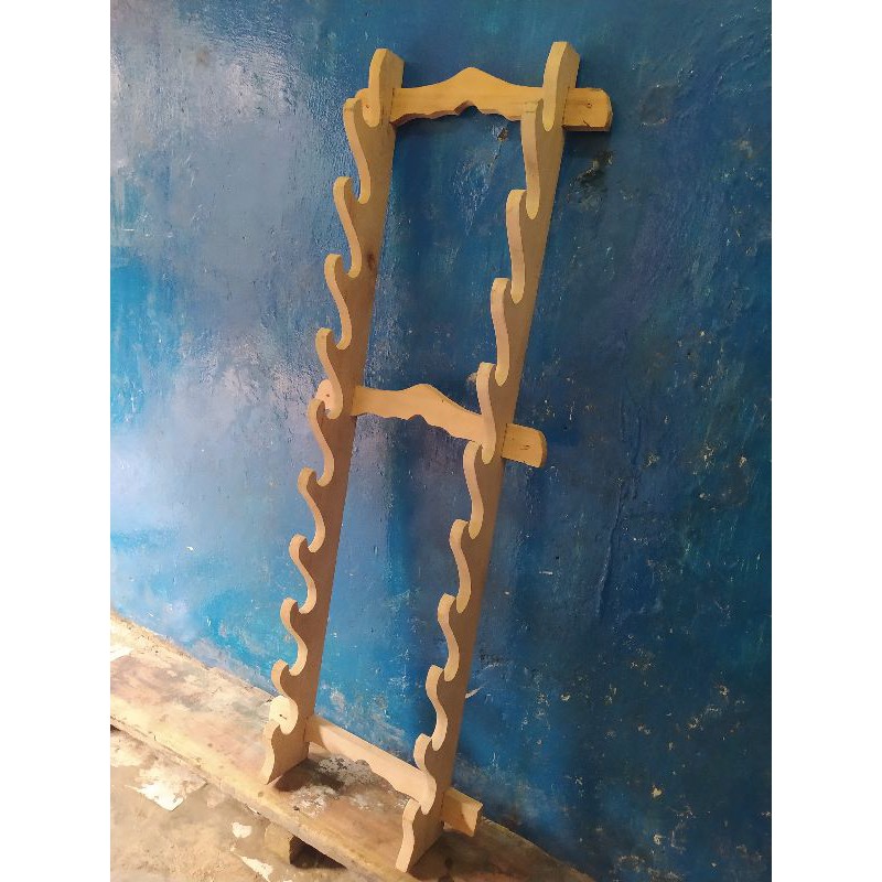 Jual Stand atau dudukan pedang golok10 tingkat (hobi & koleksi ...