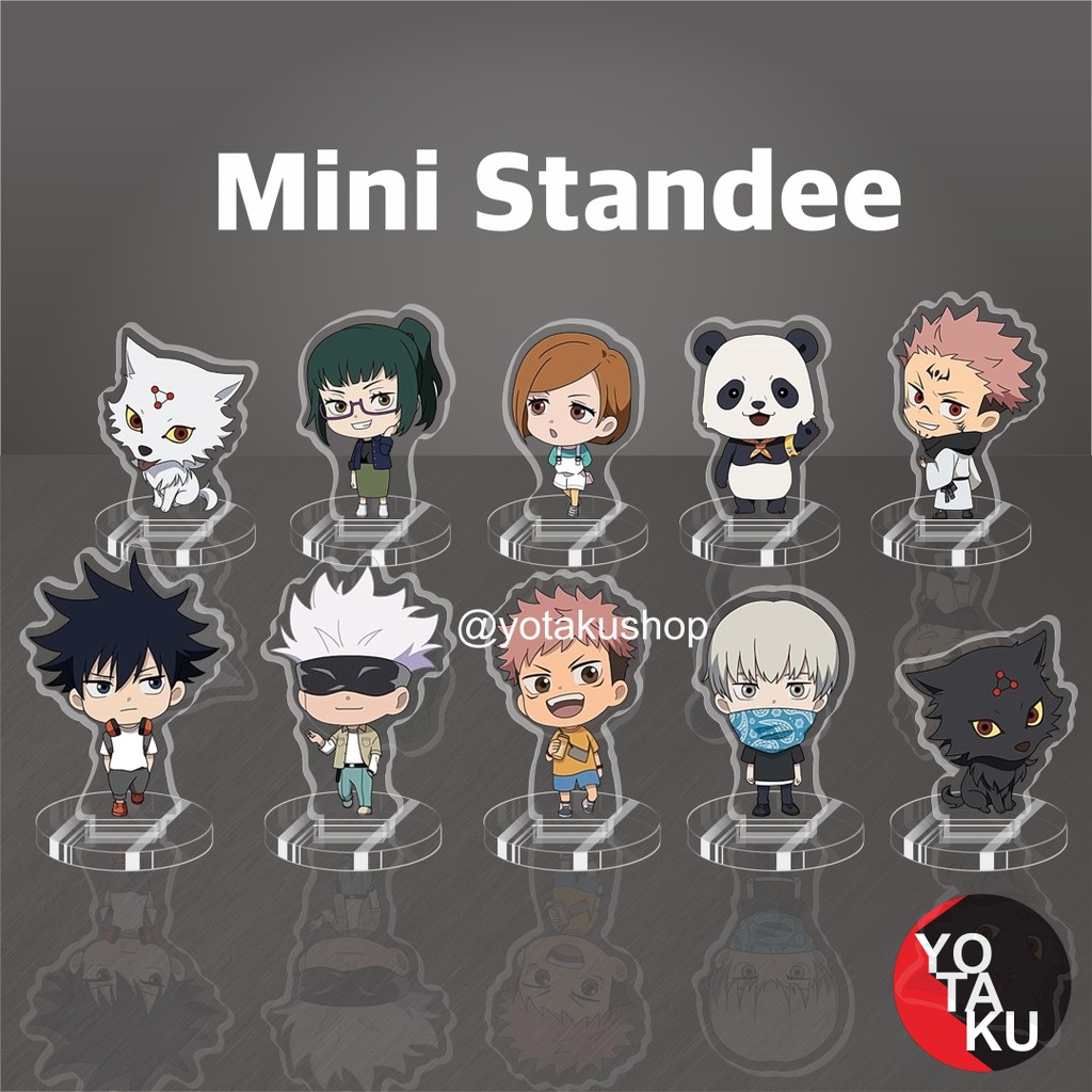 Jual Mini Standee Figure Anime Akrilik Jujutsu Kaisen Seri 2 Gojo Toge ...