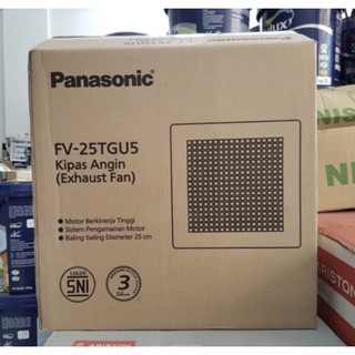 Jual Hexos / Exhaust Plafon Ventilating Fan Panasonic FV 25 TGU5 / FV ...