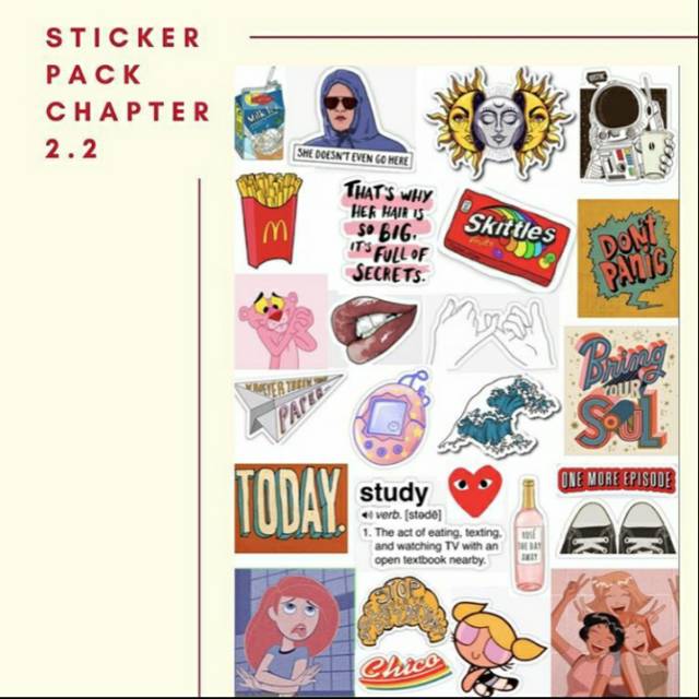 Jual Sticker aesthetic | Shopee Indonesia
