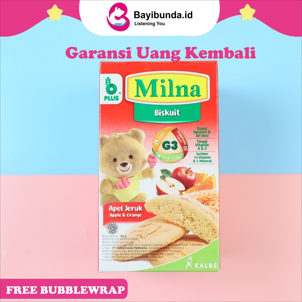 Jual Milna Biskuit Apel Jeruk | Biskuit Snack Camilan Bayi Anak ...