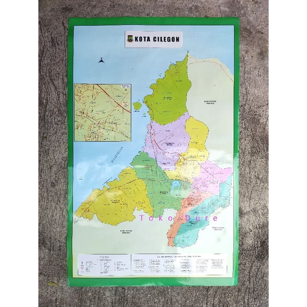 Jual Poster Peta Kota Cilegon | Shopee Indonesia