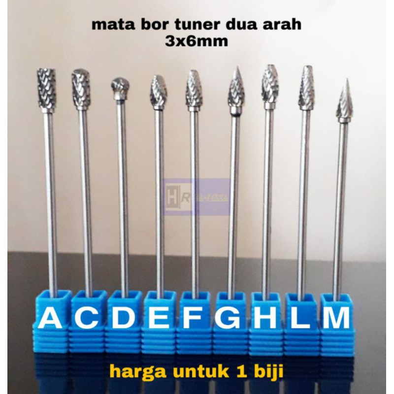 Jual 1 biji Mata bor tuner panjang 3x6x100mm | Shopee Indonesia