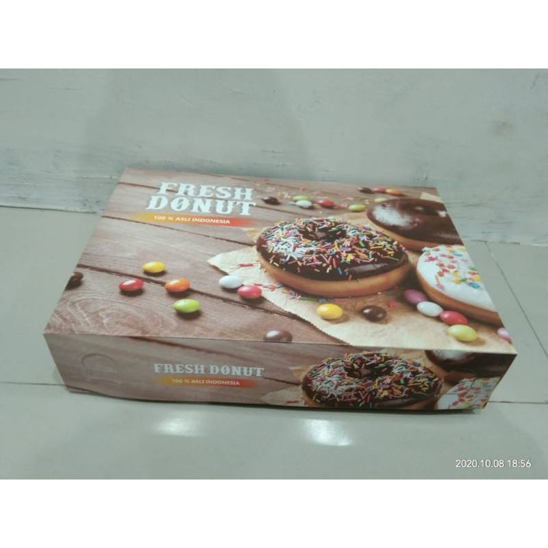 Jual DUS DONAT Besar 27 x18,5 x5,5cm Indonesia|Shopee Indonesia