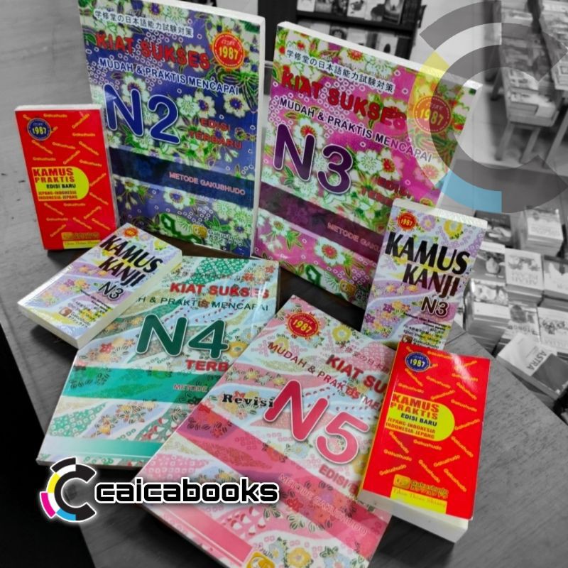 Jual Buku Kiat Sukses Mudah & Praktis Mencapai N2 N3 N4 N5 Metode ...
