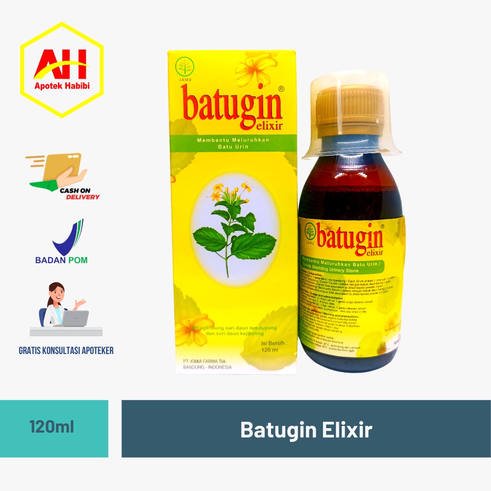 Jual BATUGIN BATUNGIN ELIKSIR ELIXIR 120 ML DAN 300 ML MELANCARKAN ...