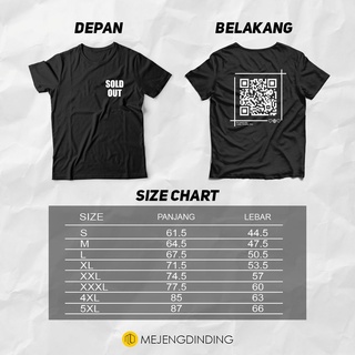 Jual KAOS BARCODE SCAN ME Custom Kaos QR Code / Barcode / Kaos Bucin ...