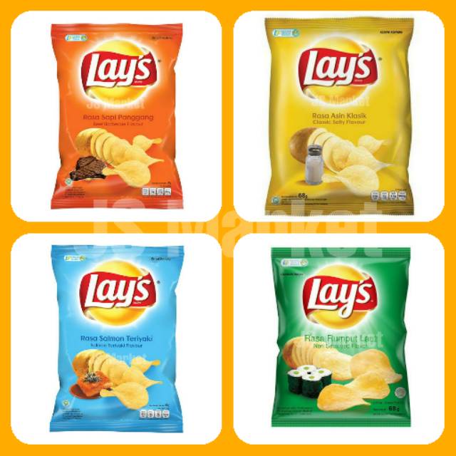 Jual LAY'S 68GR | Shopee Indonesia