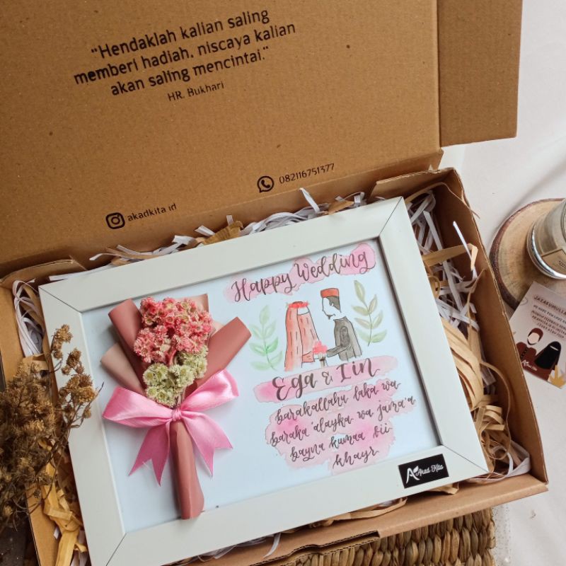 Jual Edelweiss in Frame 2D (6R 15x21cm) Hadiah Nikah Wisuda Kado ...