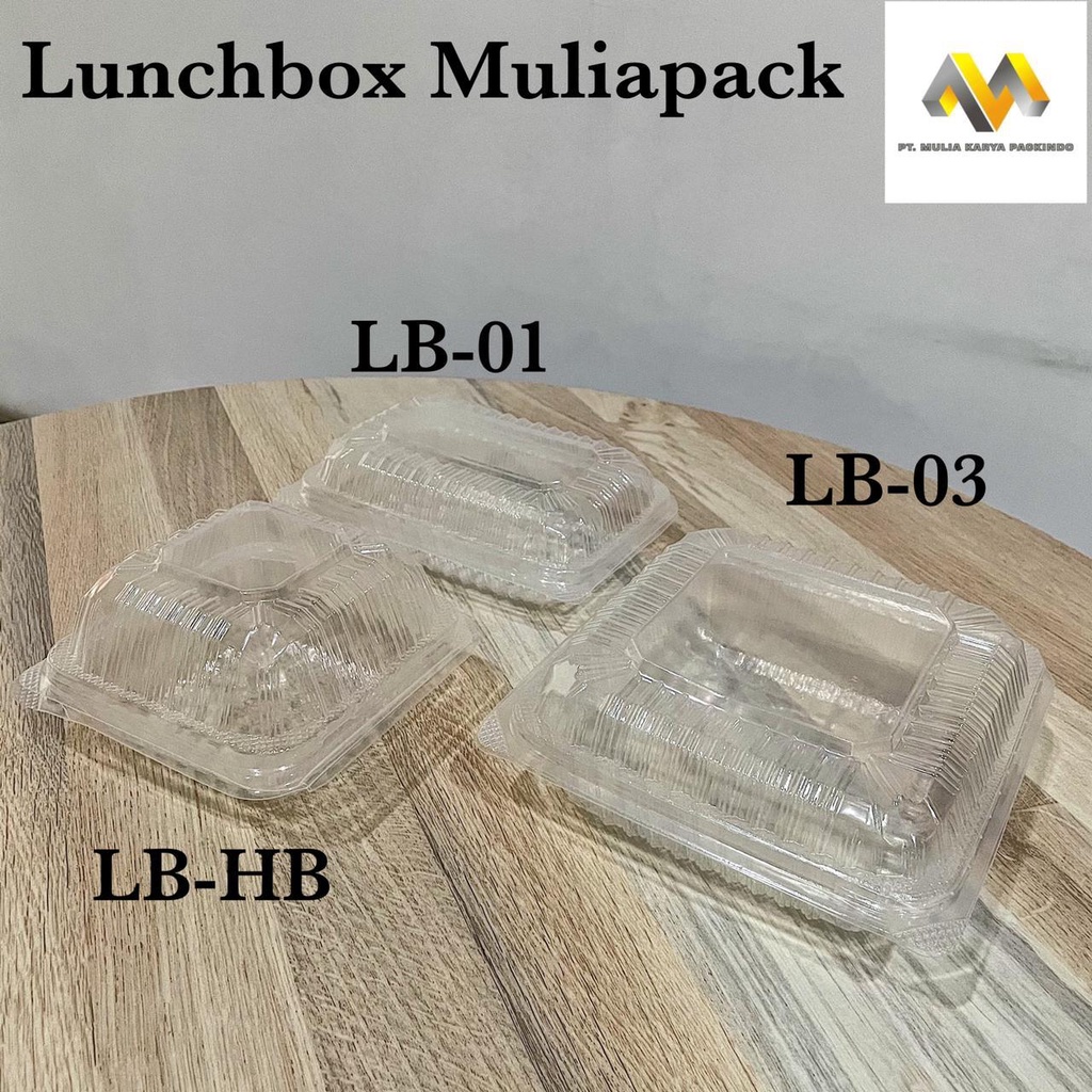 Jual Lunch Box Mika Plastik Mika Salad Mika Brownies Merk Mulia Pack ...