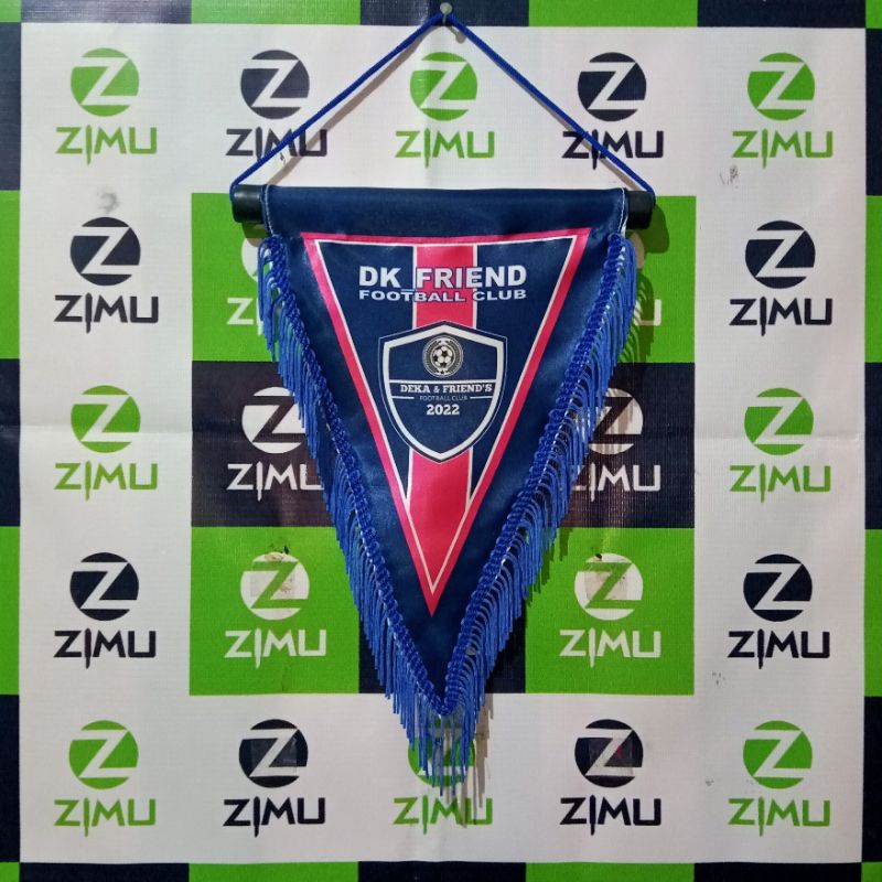 Jual Bendera gantung/vandel/pennant Custom SEGITIGA FULL RUMBAI ...