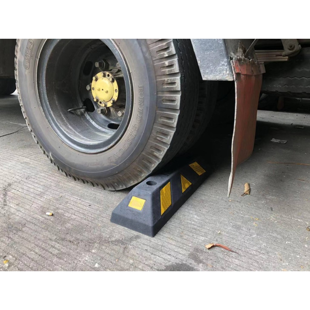 Jual HX Whell Car Stopper Kuning Hitam Penahan - Ganjal Ban Stopper ...