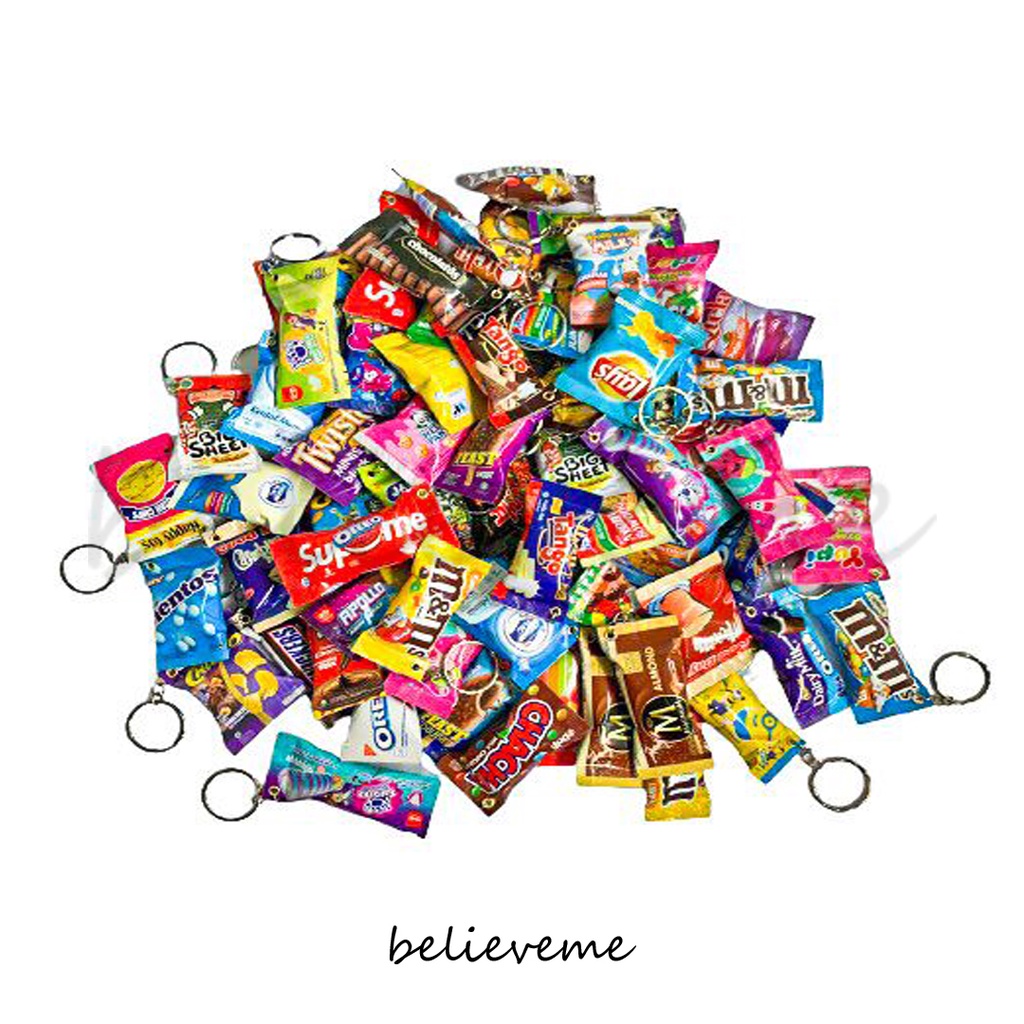 Jual Gantungan Kunci Snack Souvenir Miniatur Satuan Grosir | Shopee ... Jual Gantungan Kunci Snack Souvenir Miniatur Satuan Grosir | Shopee ...