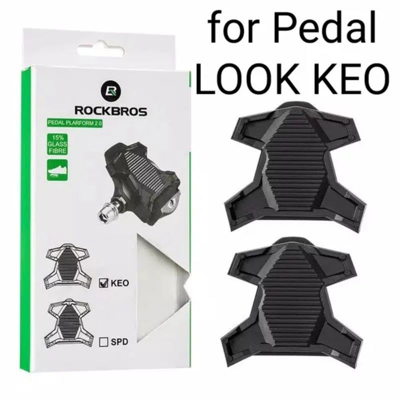 Jual ROCKBROS LOOK KEO CLIPLESS ADAPTER COVER TUTUP ALAS PEDAL SEPEDA ...