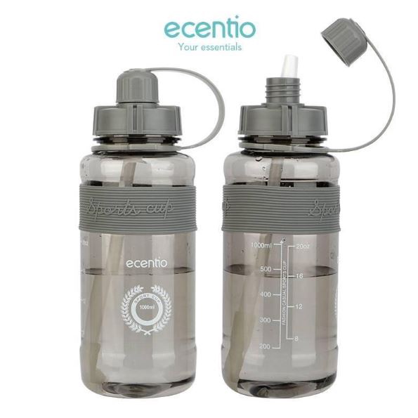 Jual ECENTIO Sports Water Bottle 1000ml SWBE-0701 1000 ml Botol Minum ...