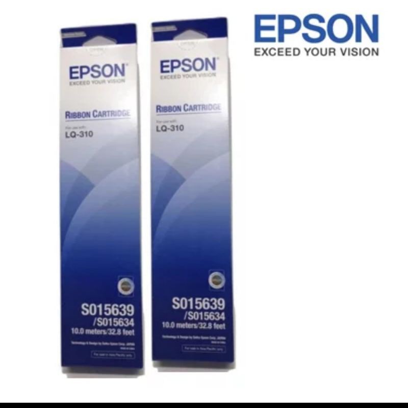 Jual pita Epson LQ-310 Original ribbon carteridge_black | Shopee Indonesia
