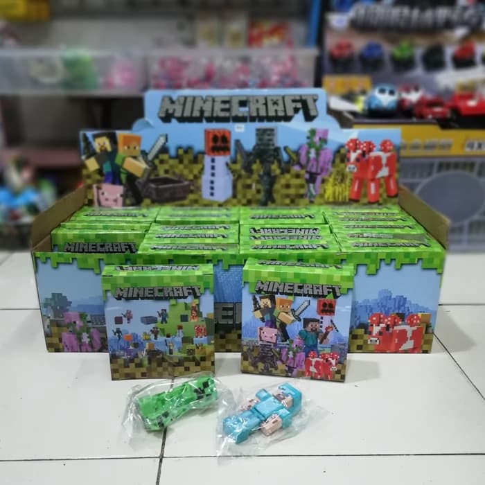 Jual Minecraft - mainan minecraft - action figure minecraft - figur ...