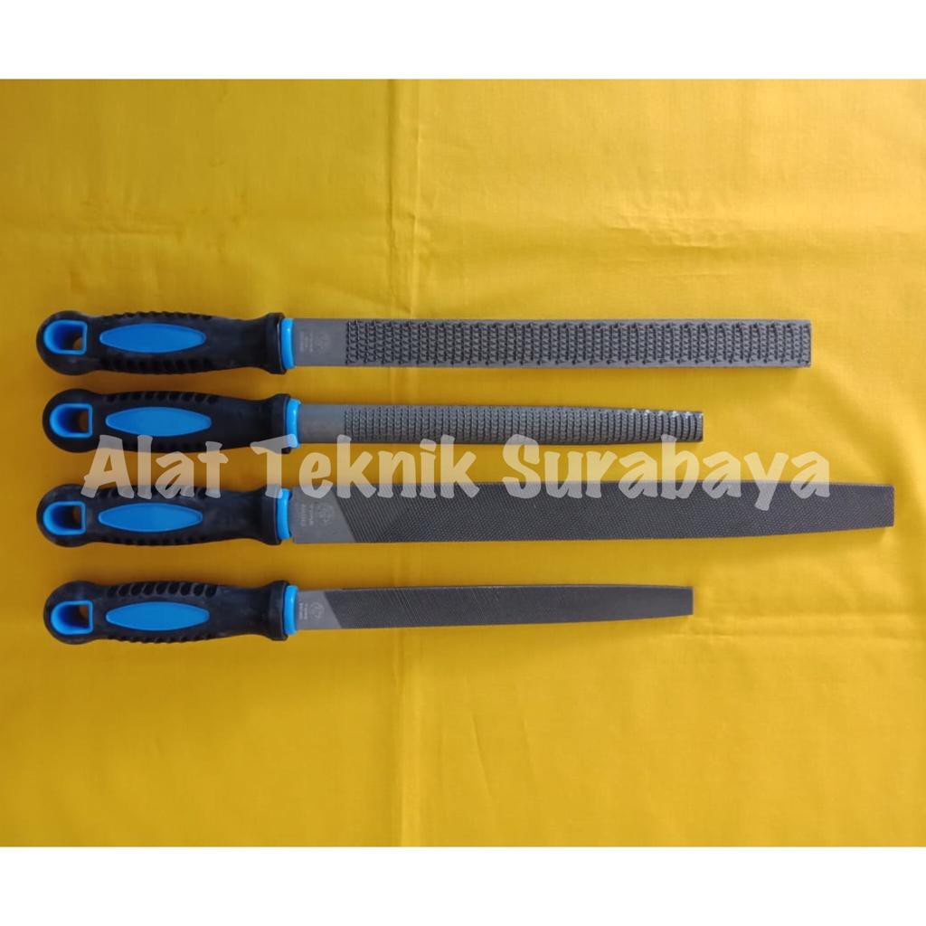 Jual KIKIR KAYU + GAGANG KARET TORA 8" 10" INCH 1/2 BULAT 200 250 MM ...