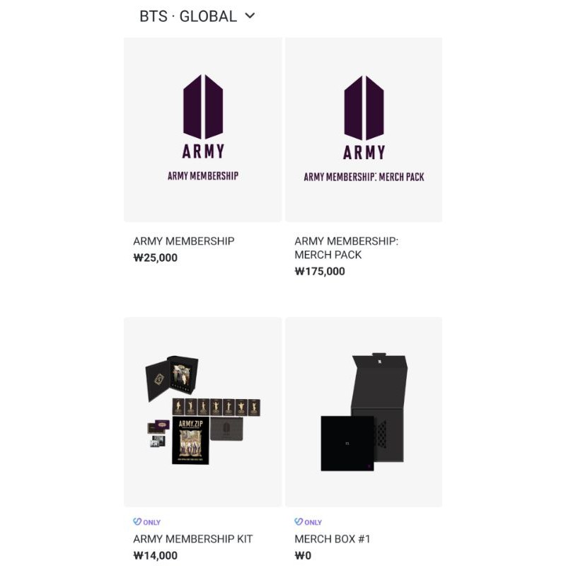 Jual BTS ARMY MEMBERSHIP MEMBERSHIP KIT Shopee Indonesia