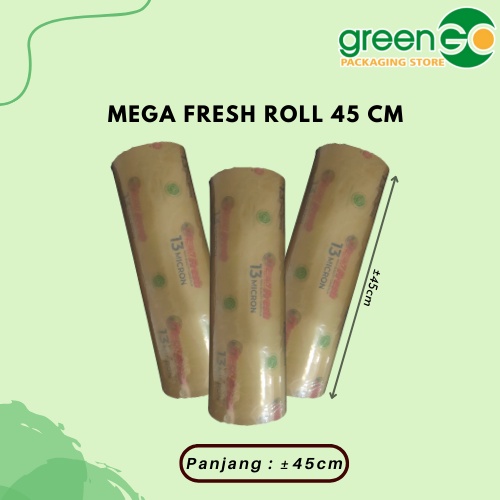 Jual PLASTIK WRAPPING MAKANAN 45CM 500M MEGA FRESH CLING WRAPPING FOOD ...