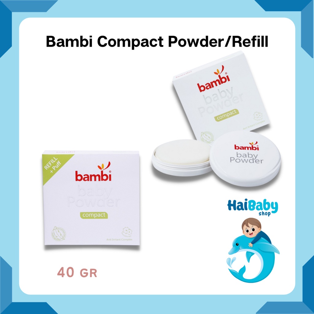 Jual BAMBI BABY POWDER COMPACT | Shopee Indonesia