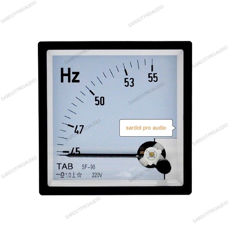 Jual HZ meter analog 45-55 TAB 96x96 | Shopee Indonesia