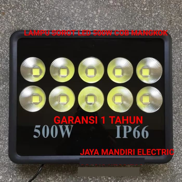 Jual LAMPU SOROT LED 500W GARANSI 1 TAHUN COB MANGKOK 500WATT 500 W WATT | Shopee Indonesia