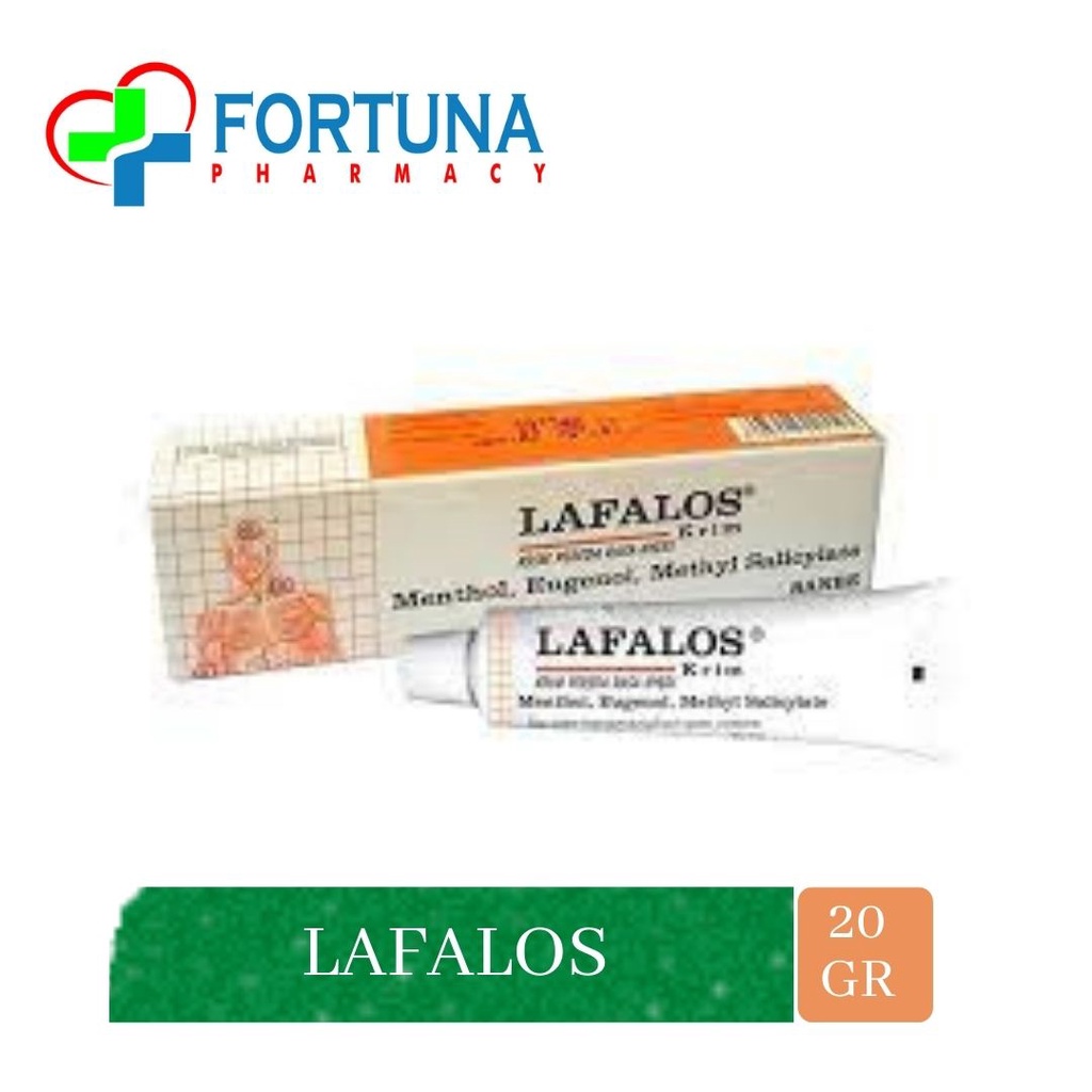 Jual LAFALOS 20GR CREAM/SALEP NYERI OTOT DAN SENDI Indonesia|Shopee ...