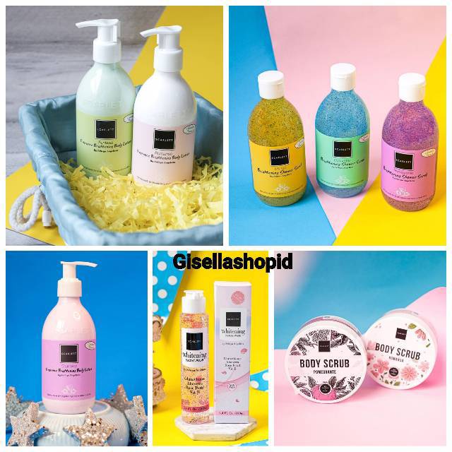 Scarlett Whitening by Felicya Angelista lotion 300ml | Shopee Indonesia