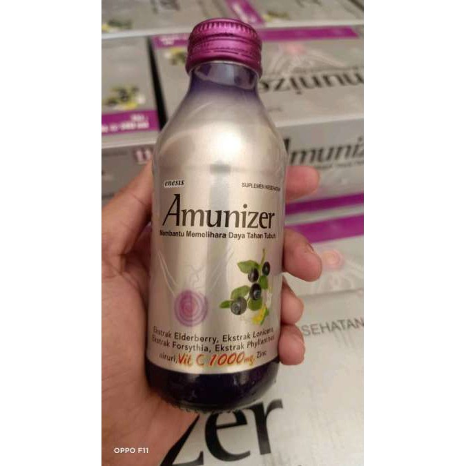 Jual AMUNIZER Vitamin C 1000 MG Botol 140 ML | Shopee Indonesia