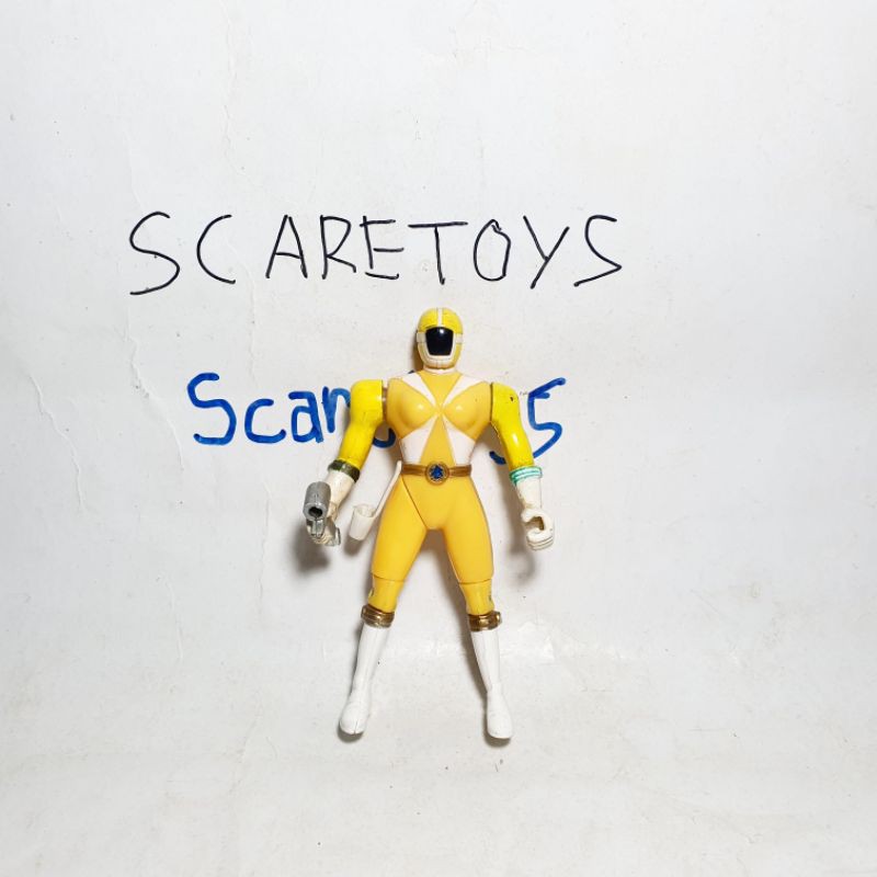Jual Power Rangers Lightspeed Rescue Yellow Ranger Kuning - Sentai ...