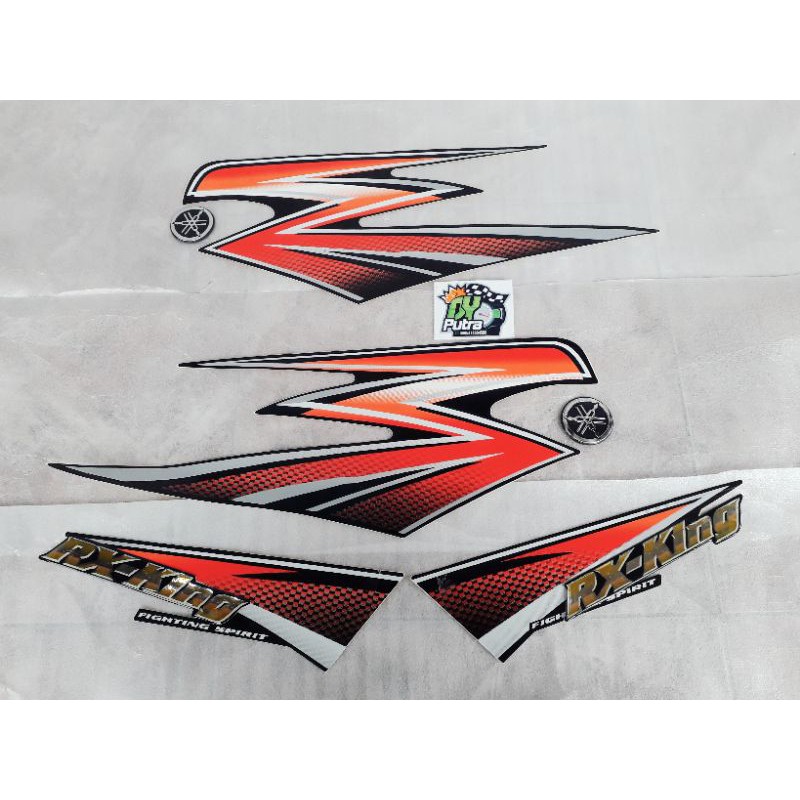 Jual Striping sticker lis body rx king 2003 Lengkap Emblem | Shopee ...