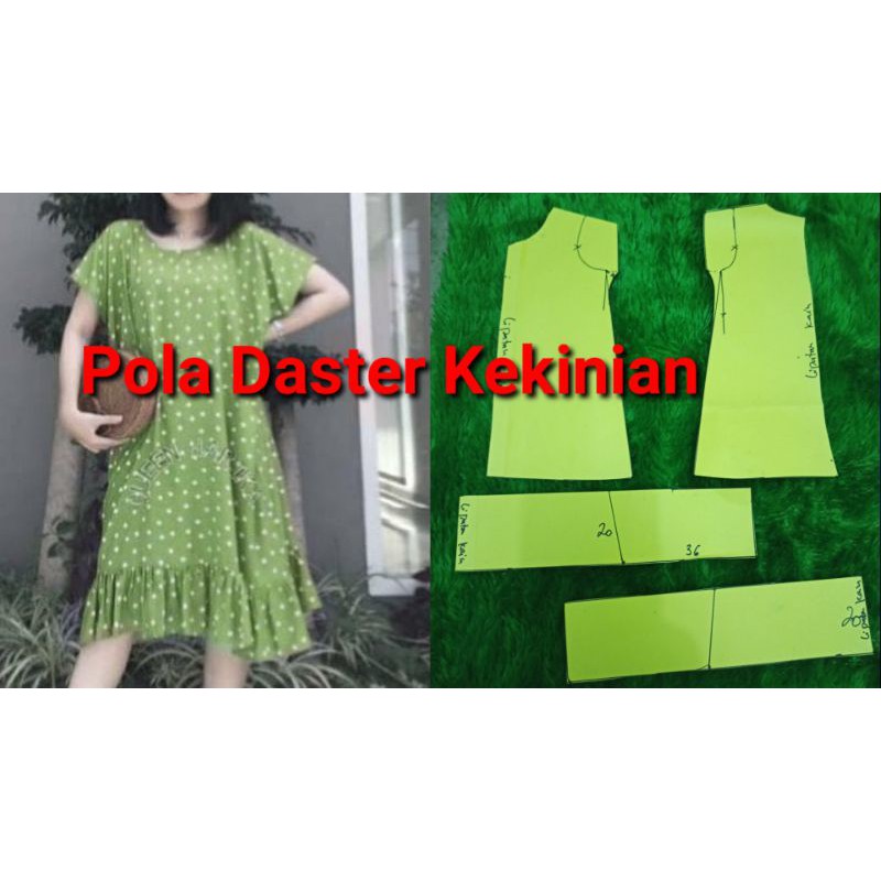 Jual Pola Daster Kekinian Bisa Request Ukuran Shopee Indonesia