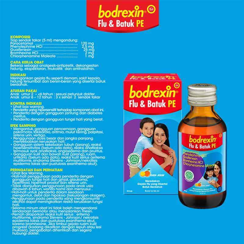 Jual BODREXIN FLUBATUK SYRUP BERDAHAK 56ML | Shopee Indonesia