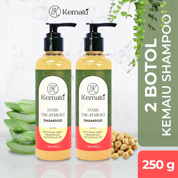 Jual KEMAIU 2 Botol Shampo Rambut Rontok Parah Dan Kering Hair ...