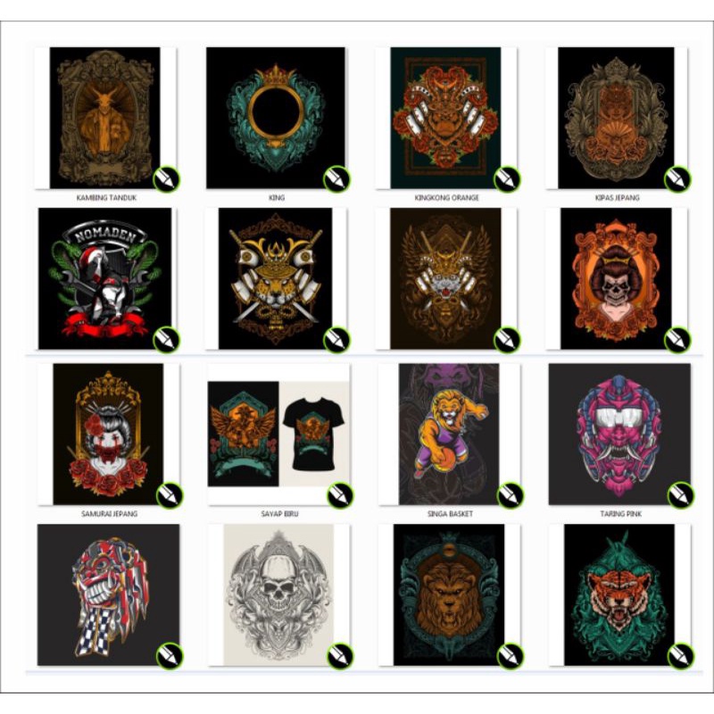 Jual FILE CDR ART WORK DTF SABLON | Shopee Indonesia