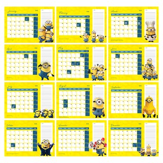 Jual Kalender Meja 2021 (MINION) | Shopee Indonesia