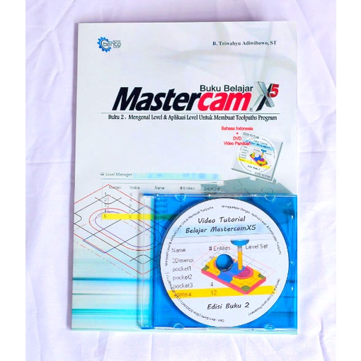 Jual Buku Mastercam X5 Mill 2 + Dvd Tutorial | Shopee Indonesia