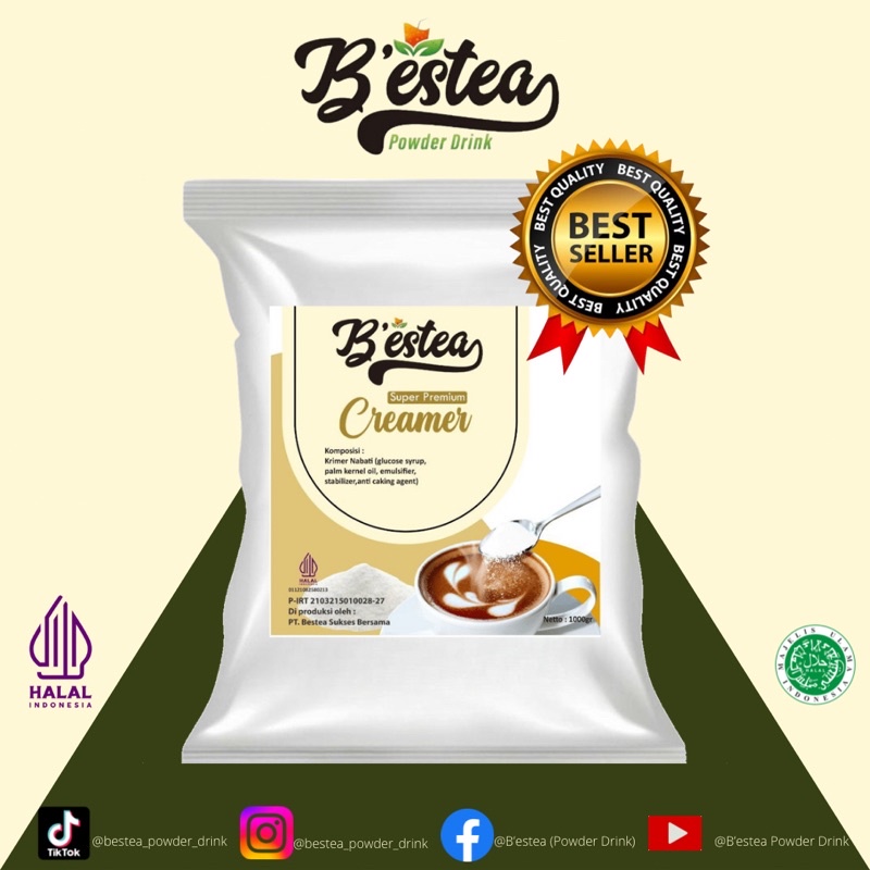 Jual Creamer Super Premium Bubuk Minuman 1 Kg krimer powder drink ...