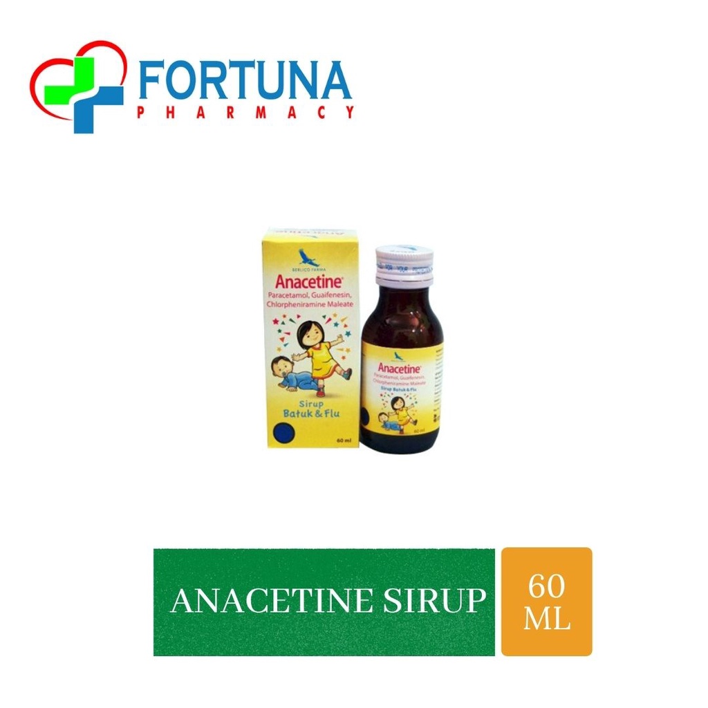 Jual ANACETINE SIRUP 60ML | Shopee Indonesia