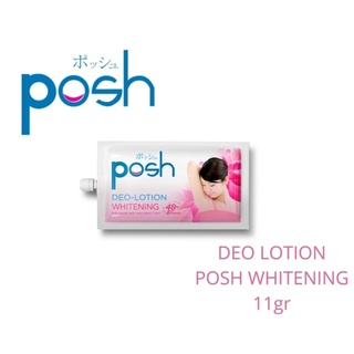 Jual POSH Deodorant Lotion Whitening 11g | Shopee Indonesia