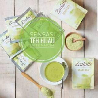Jual Zenlatte Matcha 10 sachet / 1 Renteng / 1 Renceng Expired 2024 ...