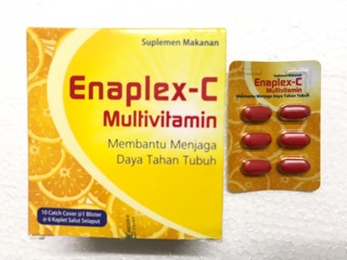 Jual Enaplex C Multivitamin (1 catchover isi 6 kaplet) | Shopee Indonesia