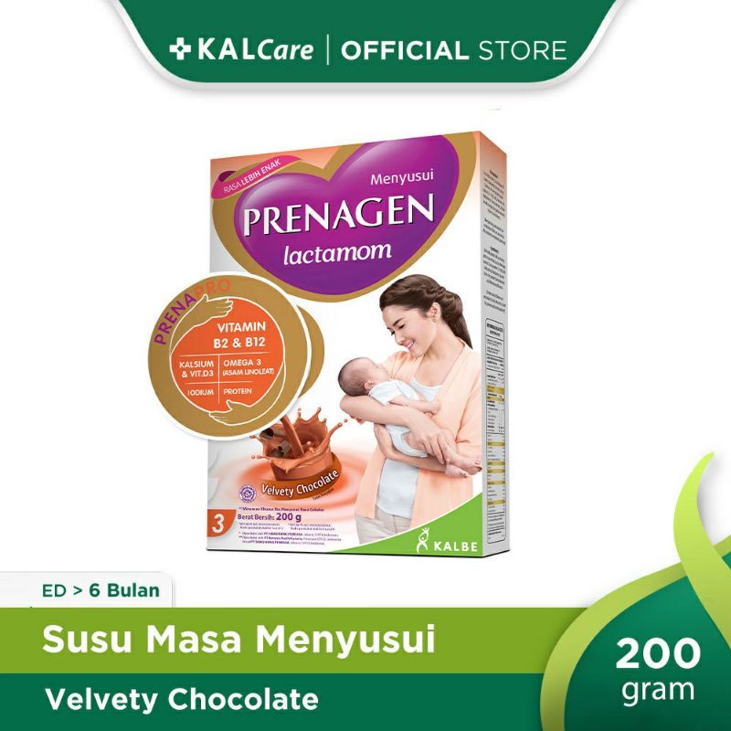 Jual PRENAGEN LACTOMOM 200GRM - 400 GRM FRENCH VANILLA / CHOCOLATE ...