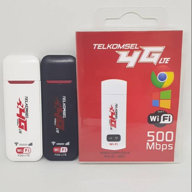 Jual Modem Wifi 4G LTE Telkomsel Flash 500Mbps Unlock All GSM [BEST ...