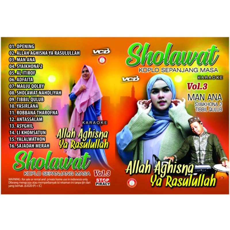 Jual KASET VCD SHOLAWAT KOPLO SEPANJANG MASA VOL 3 | Shopee Indonesia