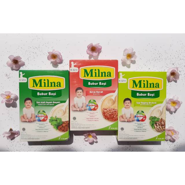 Jual Milna Bubur Bayi 120gr | Shopee Indonesia