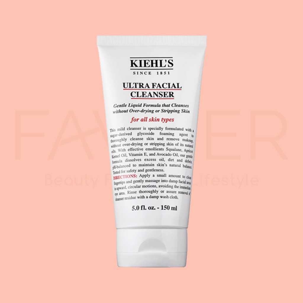 Jual Kiehls Ultra Facial Cleanser 150ml Shopee Indonesia