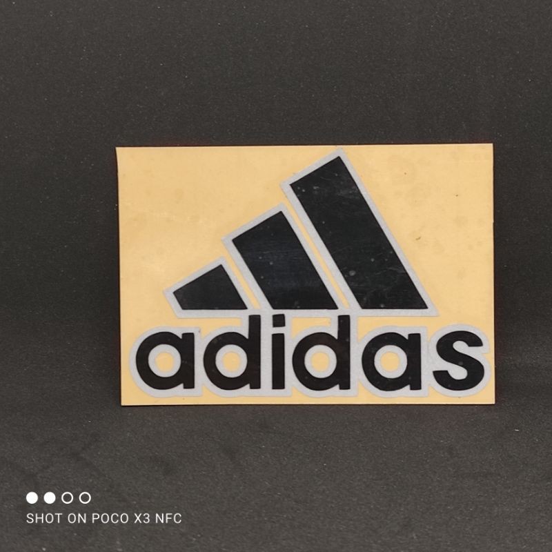 Jual stiker cutting adidas - cutting stiker adidas (A6) Indonesia ...