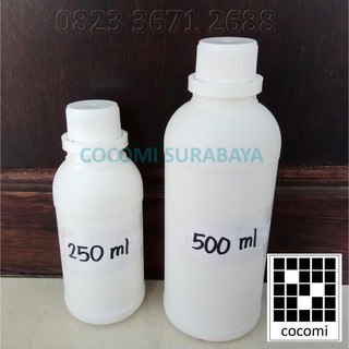 Jual Botol Plastik HDPE 250 ml Agro Labor Sample 250ml Putih Natural ...